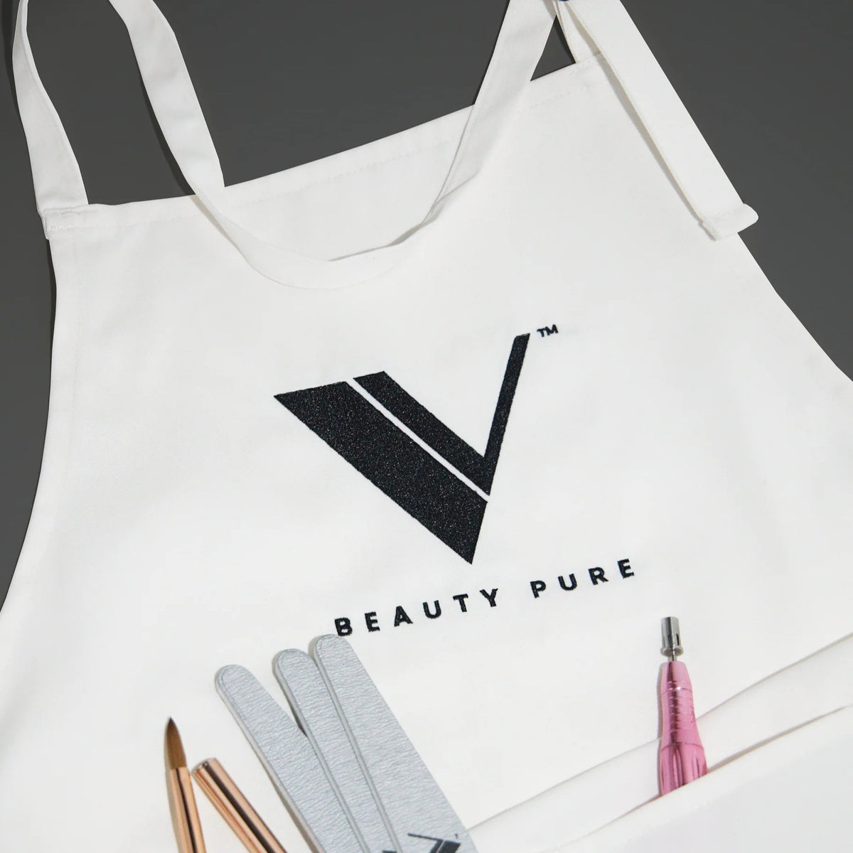 TECHNICIAN APRON - WHITE | V BEAUTY PURE | Siena Distribution